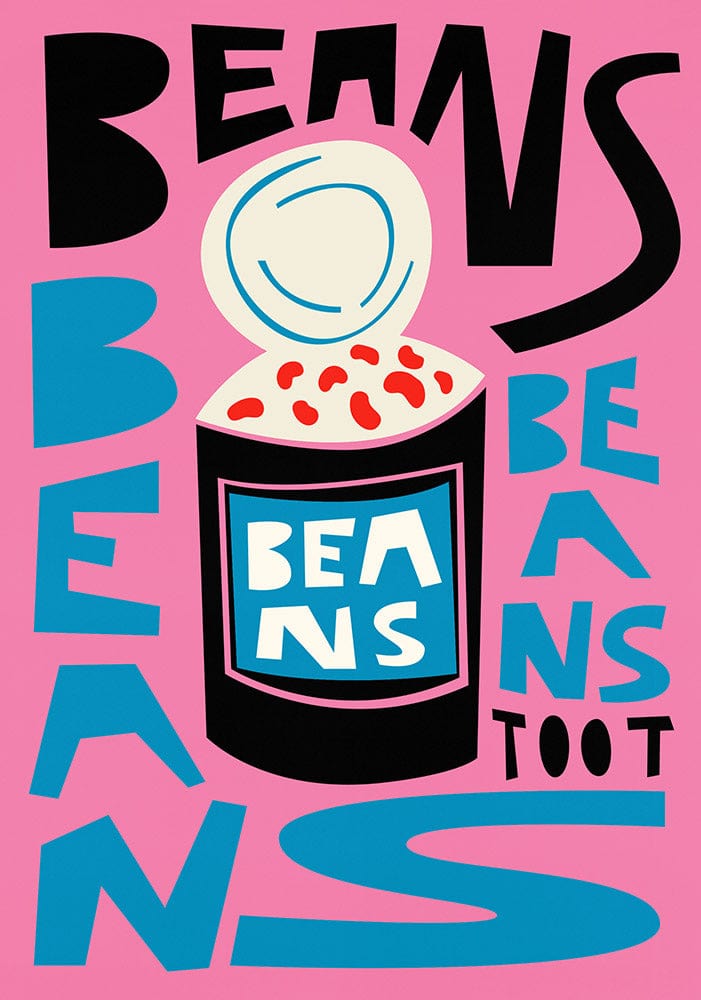Beans Art Print – Fox and Velvet