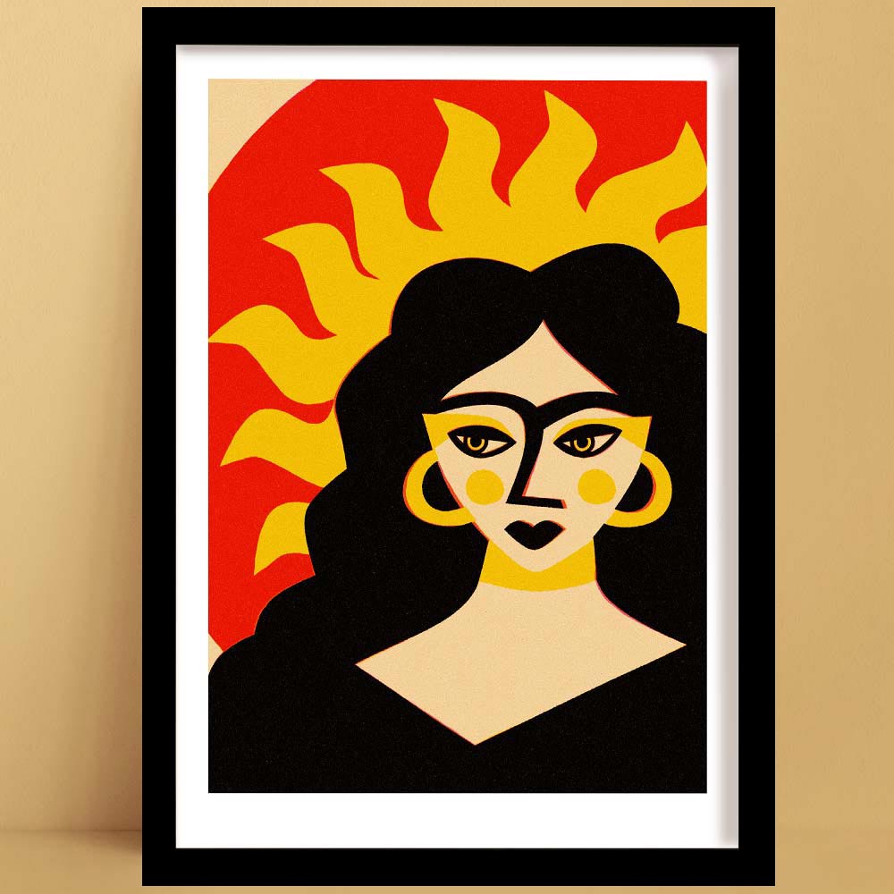 Sun Goddess Print | Sun Art – Fox and Velvet